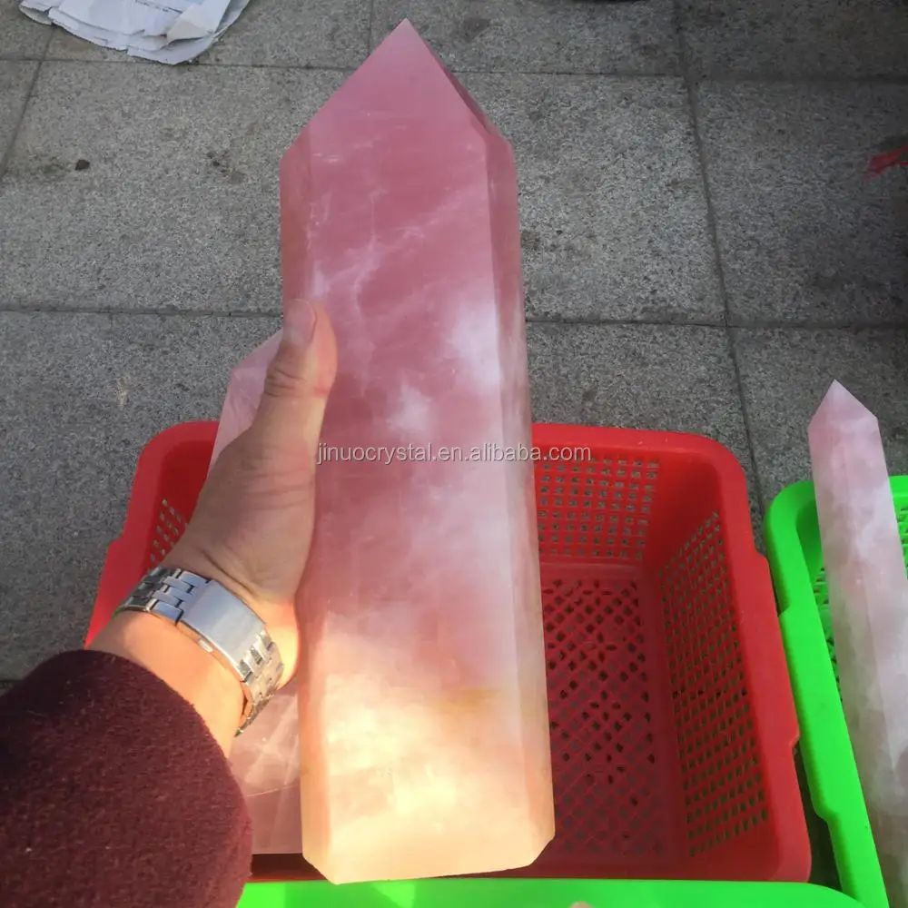 Wholesale Big Natural Polished Clear Quartz Stone Pillar Crystal Point ...