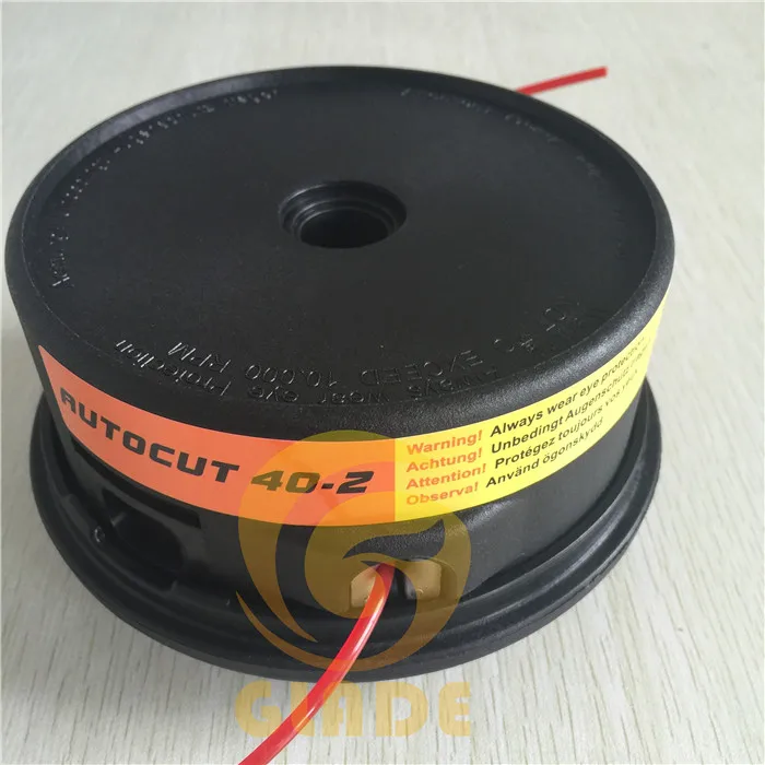 PA6+30%GF Nylon Grass Trimmer Head Spare Parts for Brush Cutter