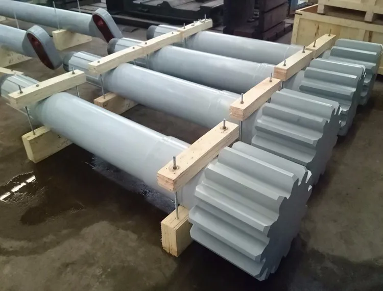 Custom Main Drive Pinion Shaft - Large Module Forged Gear