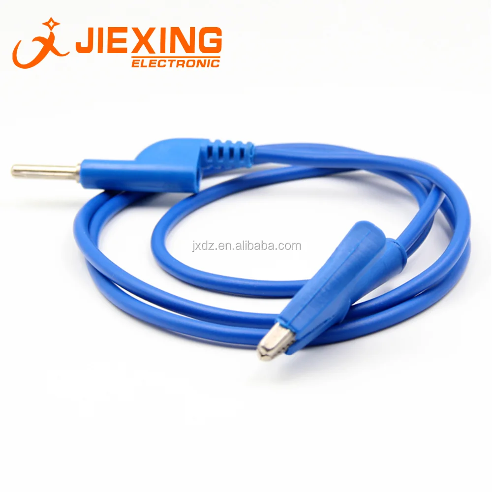 4 미리메터 Banana Plug 스택 에 30a 악어 Clip 10a Test Cable Agg Silicon 선 10a 1 ...