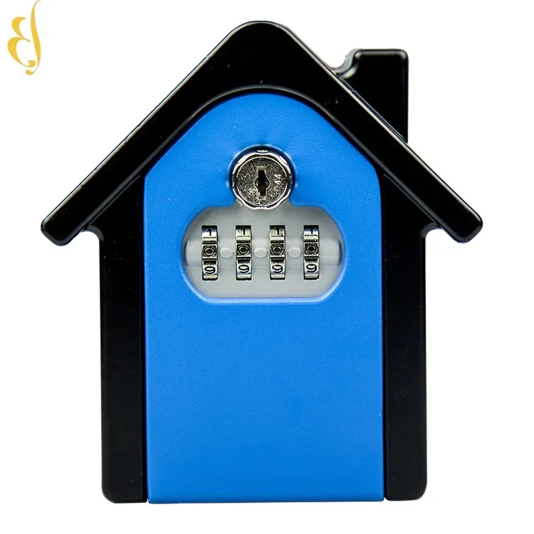 4 Digit Wall Mounted House Key Safe Storage Lock Box For Airbnb Outdoor ...