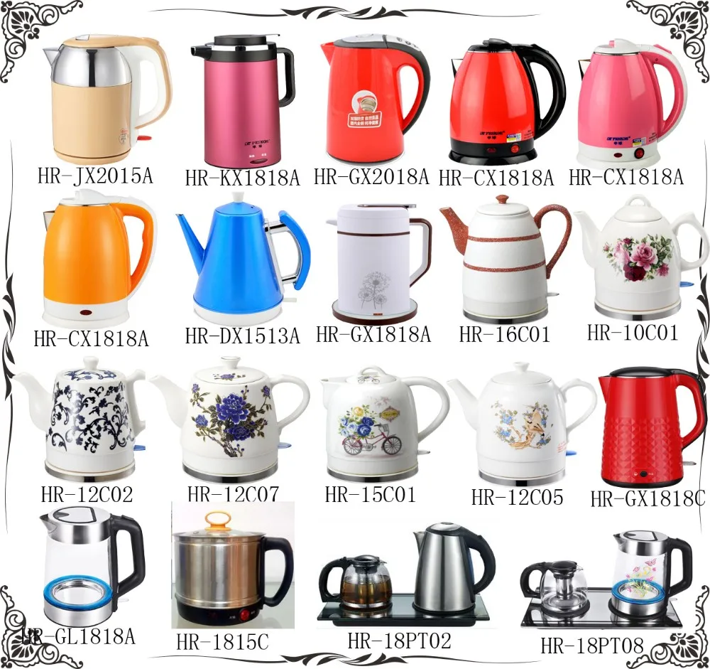 Wholesale Cordless Stainless Steel Small Size Electric Water Kettle ...