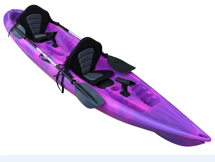 Plastic Boat Fishing Sea Kayak 2 Seats Canoe Kayak - Buy Plastic Boat ...