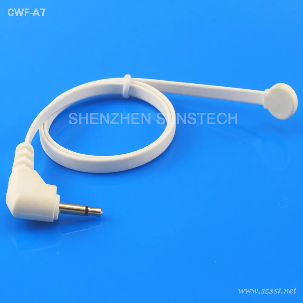Flexible Flat Wire Body Temperature Probe Ntc Sensor With 2.5mm Audio ...