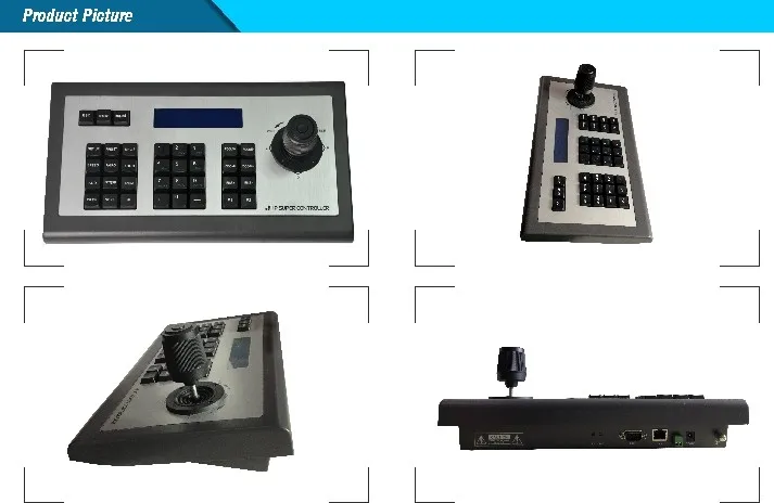 New Product Ip Ptz Keyboard Controller 4d Network Keyboard Controller Ip High Speed Dome ...