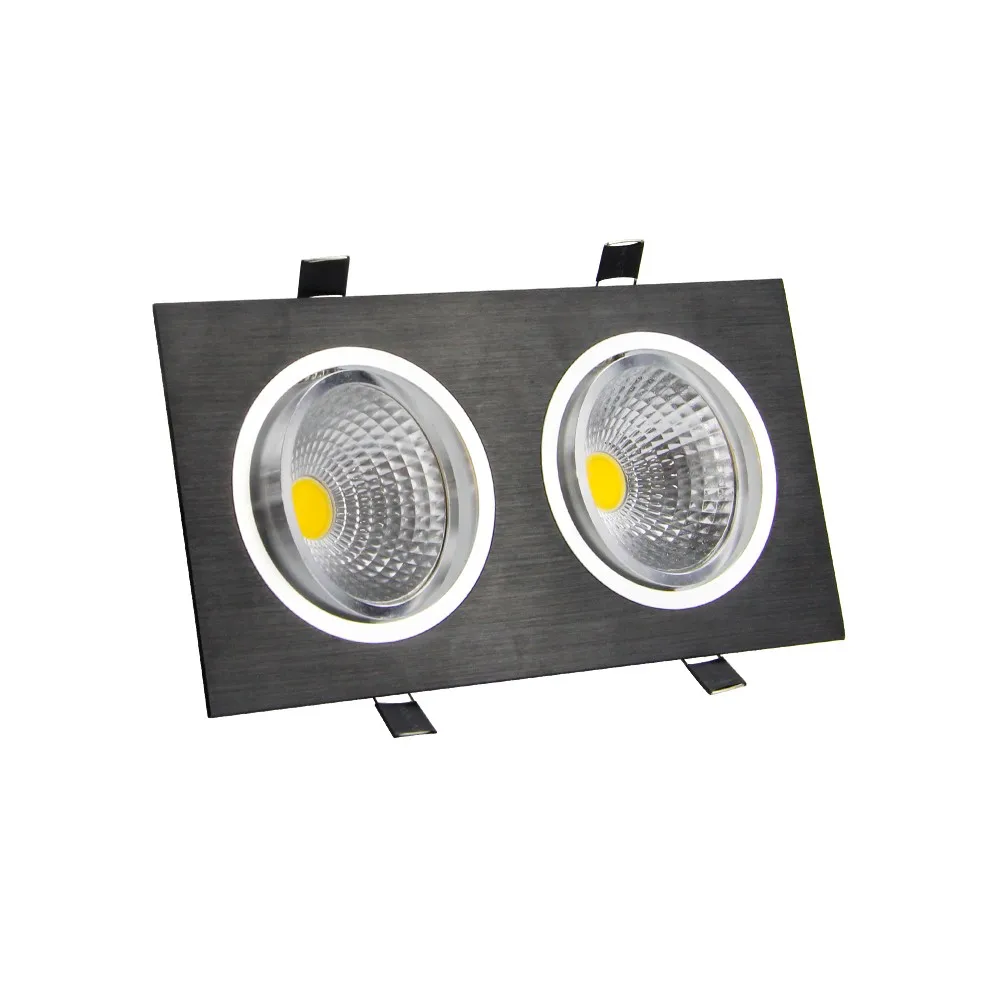 Energy Saving Double Head Led Cob Downlight 14w 18w 24w 30w Led ...
