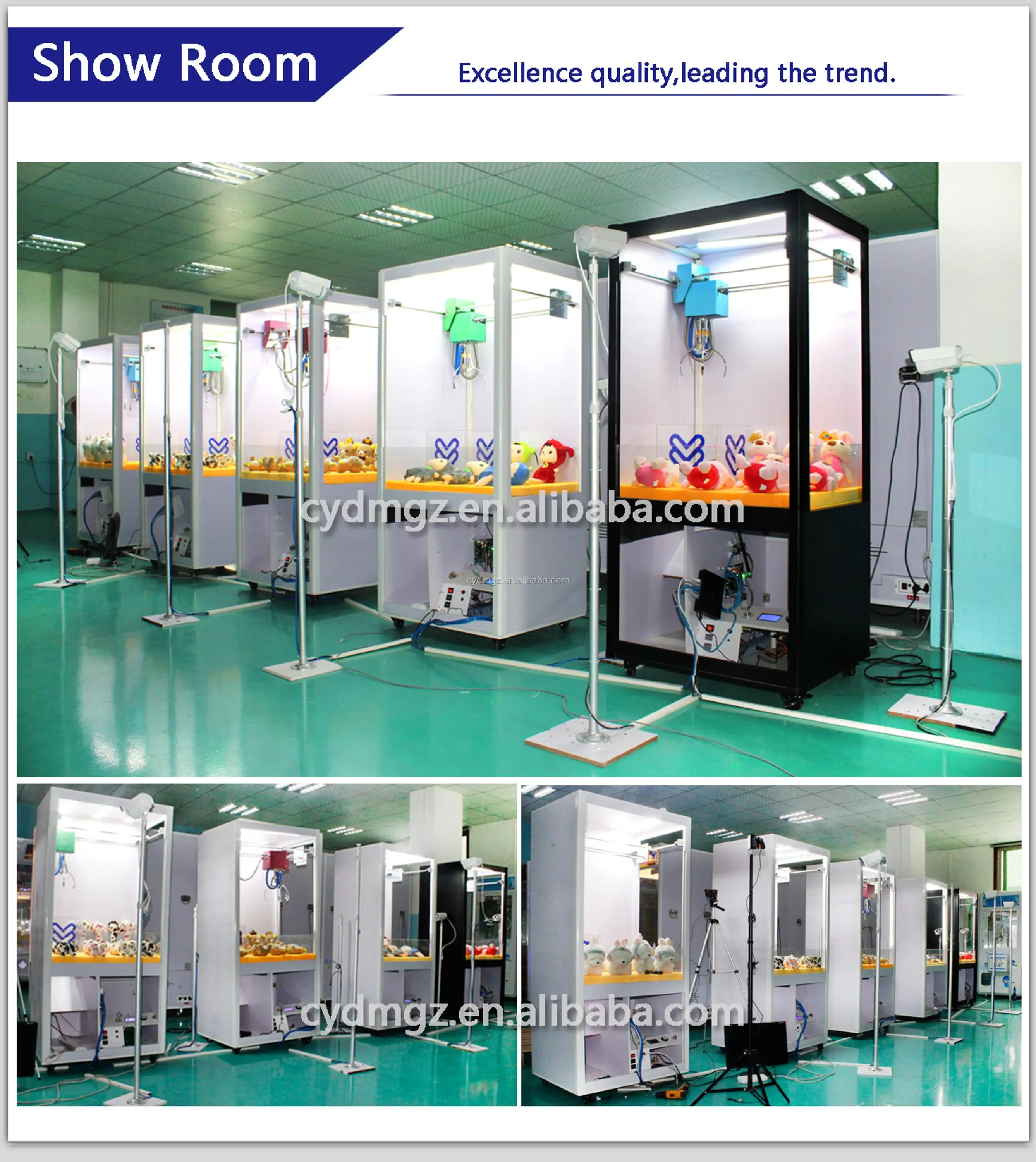 Network Online Claw Crane Machine - Remote Control from APP