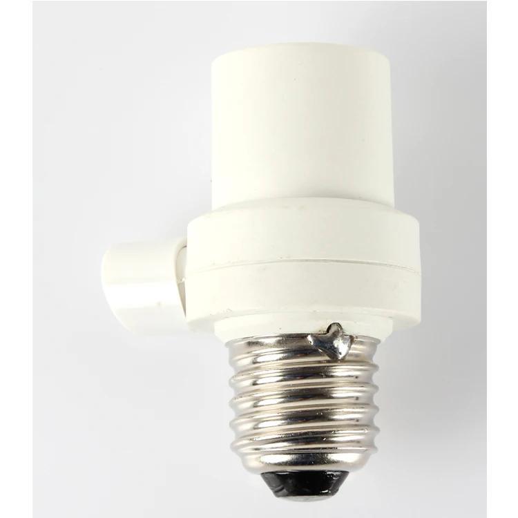 Indoor/outdoor E27 Light Sensor Socket,Screw-in Automatic Switch 120v ...
