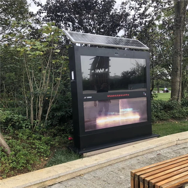 Solar Digital Signage - Hologram and Solar Powered Signage