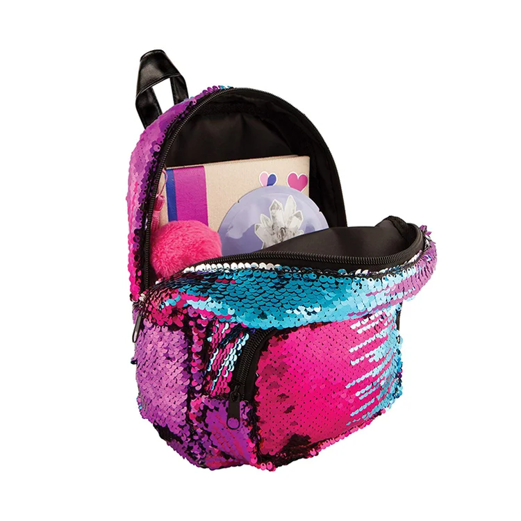 Personalized Sparkly Sequin Backpack Magic Reversible Flip Sequin ...