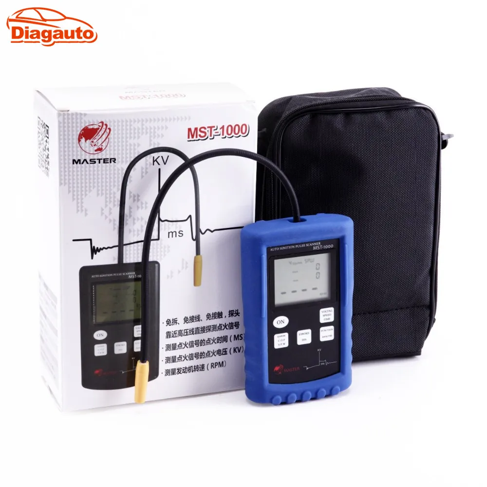 Car Digital Ignition Signal Tester Auto Ignition Pulse Scanner Mst-1000 ...