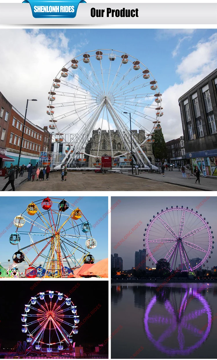 Funfair Exciting Amusement Ride Electric Ferris Wheel Price for Sale ...