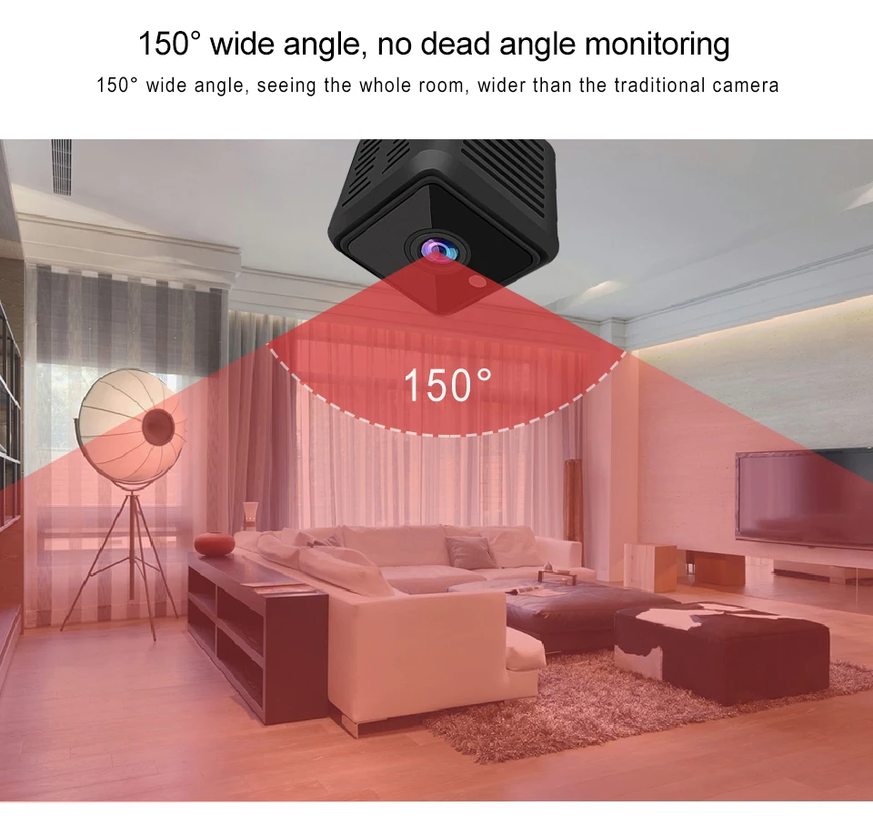 720p Mini Small Wireless Spy Hidden Ip Camera 2 Way Audio P2p Mobile ...