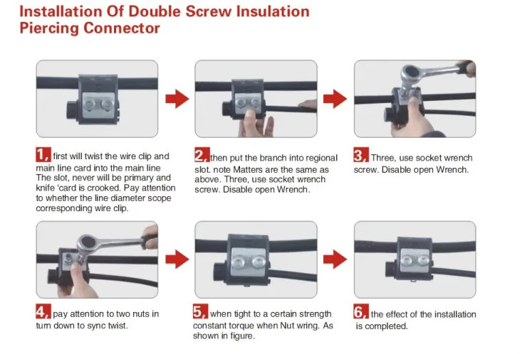 Low Voltage Piercing Wire Connectors