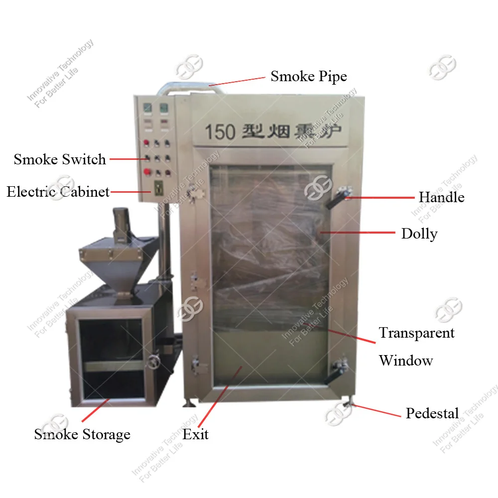 Industrial Electric Cold Chicken Smoker Oven Food Smoke Generator ...