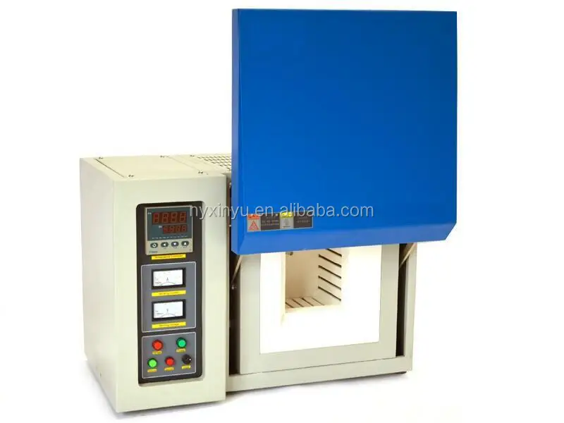 1200C Small Glass Furnace - Programmable Melting Control
