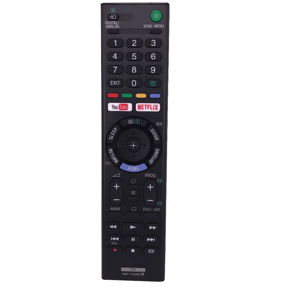 Replacement Rmt-tx300e Remote Control For Sony Bravia Smart Tv With ...
