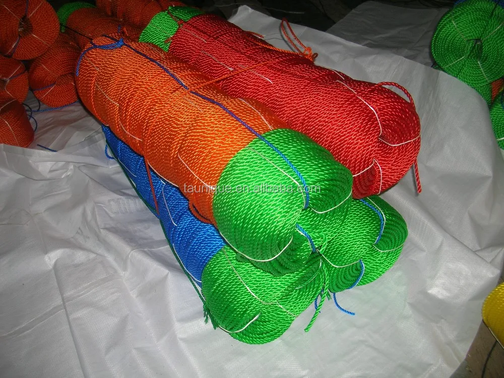 Cheap 100% Virgin Nylon Pe Rope Twisted 3 Strands - Buy Nylon Rope,Pe ...