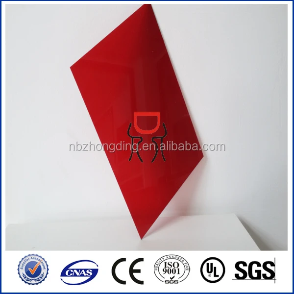 Opaque/green/red/blue Color Pc Solid Lexan Polycarbonate Sheet - Buy ...