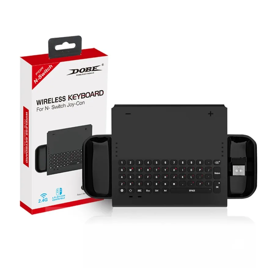 Tns-1702 2.4g Wireless Keyboard Game Keypad With Indicator For Nintendo ...