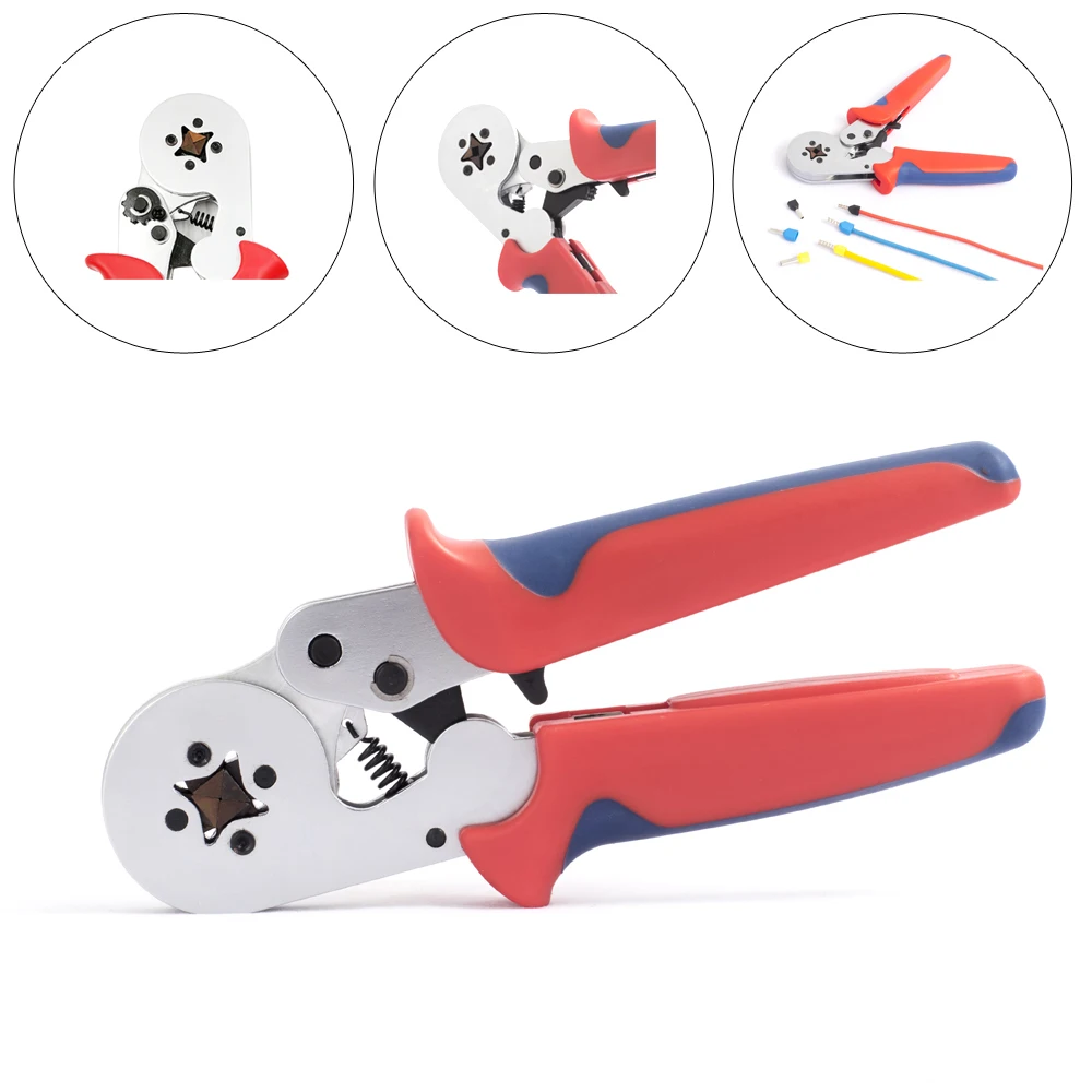 Crimping Tool Cable Wire Ferrule Crimp Lxc8 6-4r Cord End Terminal ...