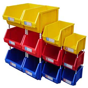 Spare Parts Stackable Plastic Storage Bins - Buy Warehouse Plastic ...