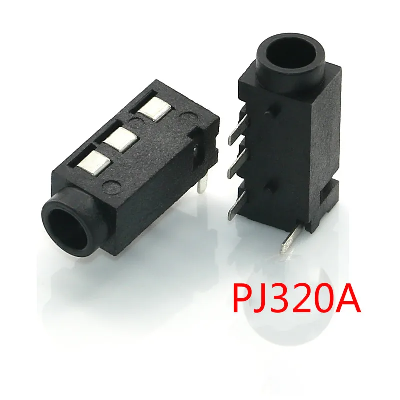 3.5mm Female Audio Connector 4 Pin DIP Headphone Jack Socket