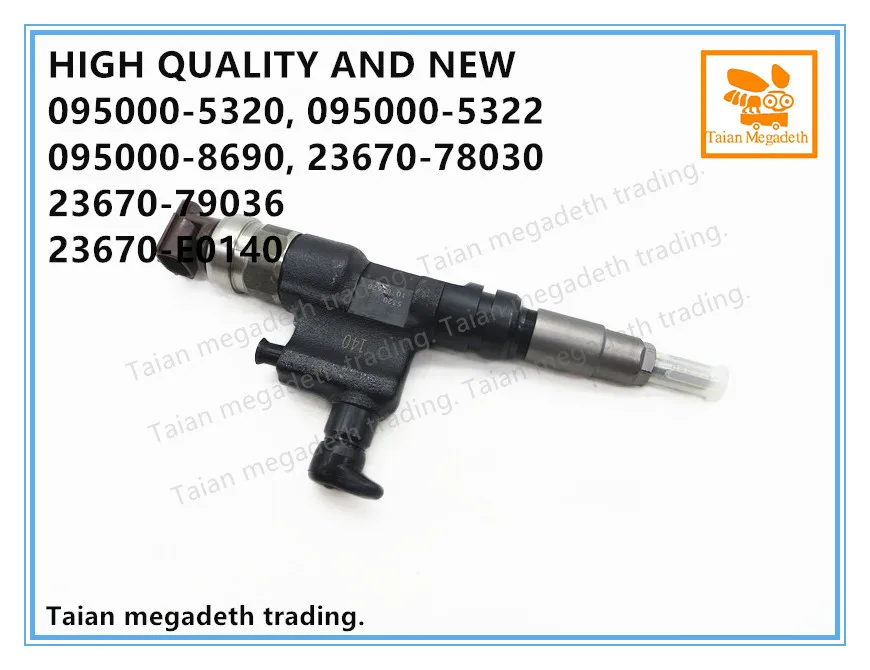High Quality And New Common Rail Fuel Injector 095000-5320,095000-5322 ...
