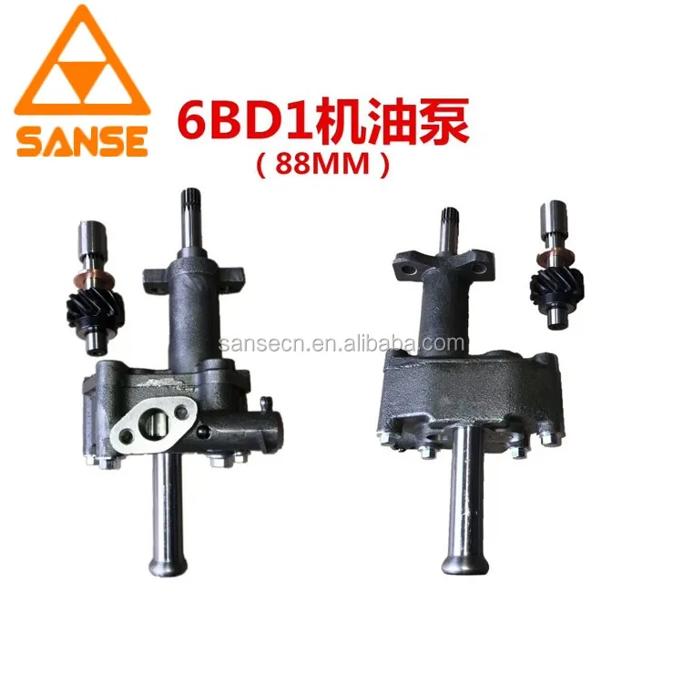 Good Price 6bd1 Engine Gear Oil Pump For Ex200-1 Excavator Machinery ...