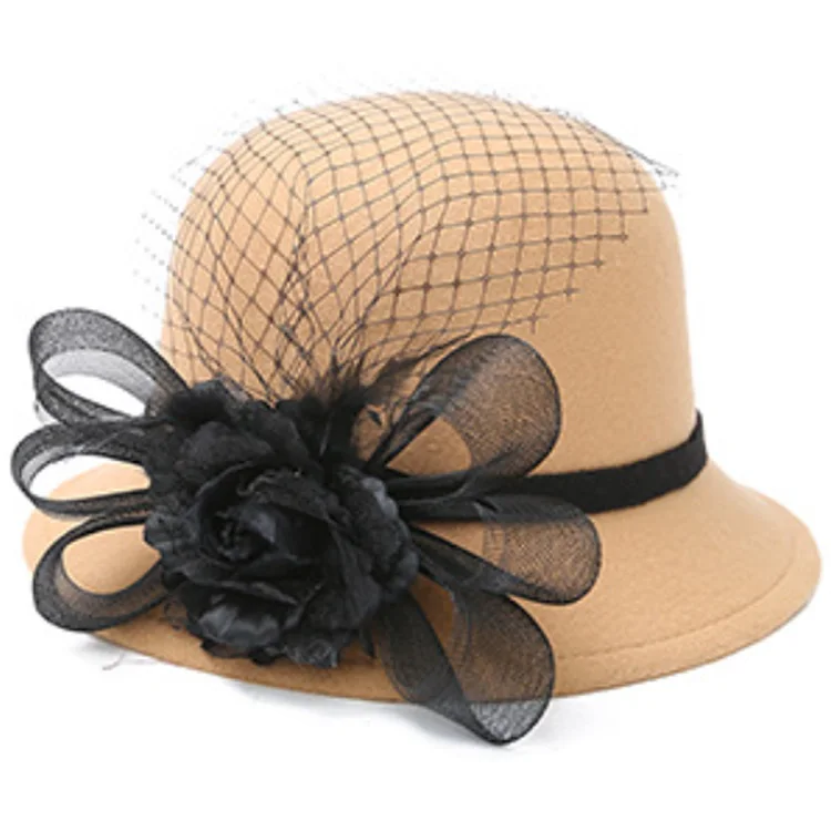 Women Ladies Juzz Jewish Fedora Church Hat Bowler - Buy Church Hat ...