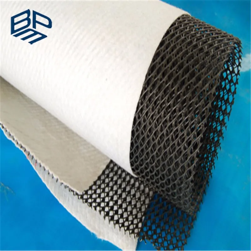 Double-sides Coated Geotextile Plastic Mesh Composite Drainage Net For ...