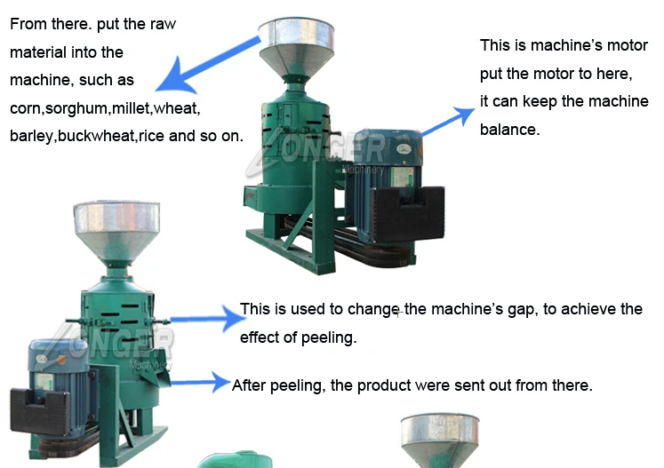 Small Food Processing Oat Hulling/dehulling Machine For Sale - Buy Oat ...