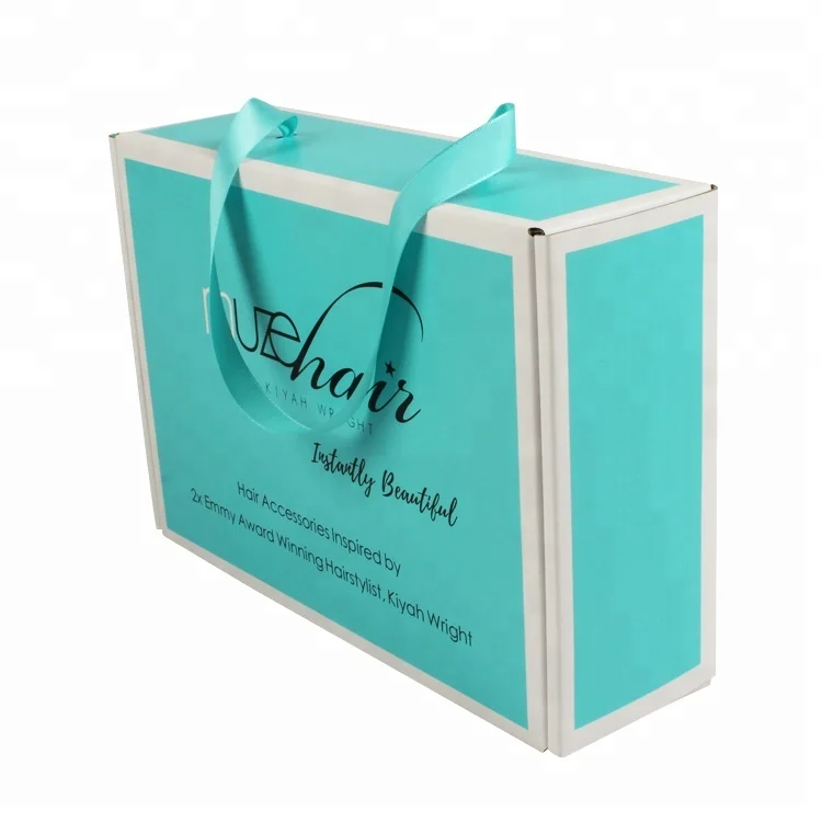 Yilucai Custom Print Wigs Packaging Box Wig Shipping Box - Buy Wig ...