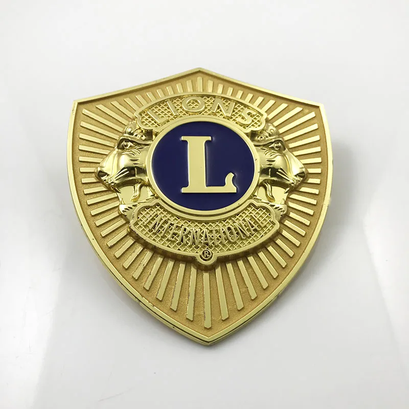 Custom Luxury 3d Lions Club Lapel Pin Metal Enamel Badge Pin| Alibaba.com
