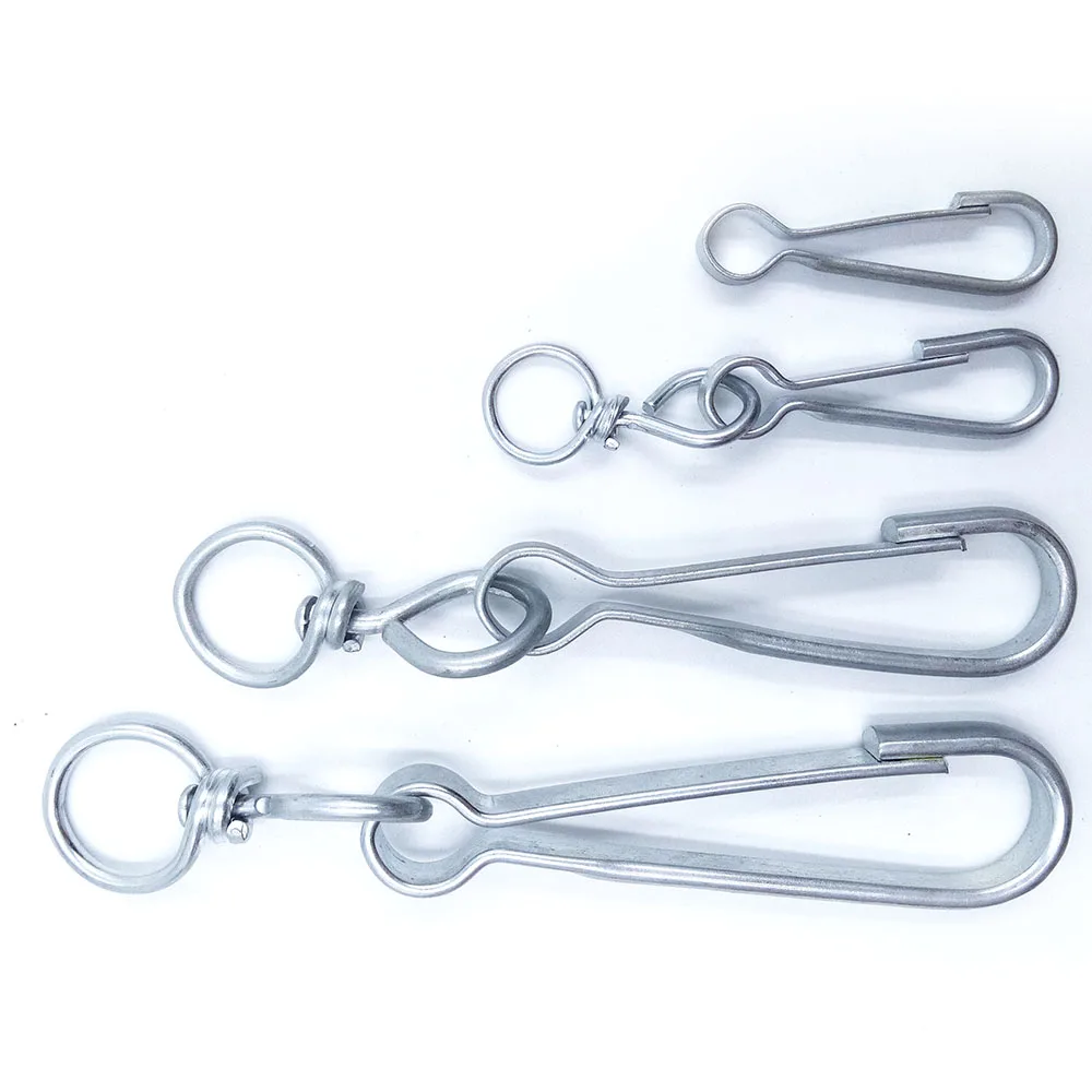 25-120mm Rigging Hardware 4293w Nickle Plated J Hook Simplex Spring ...