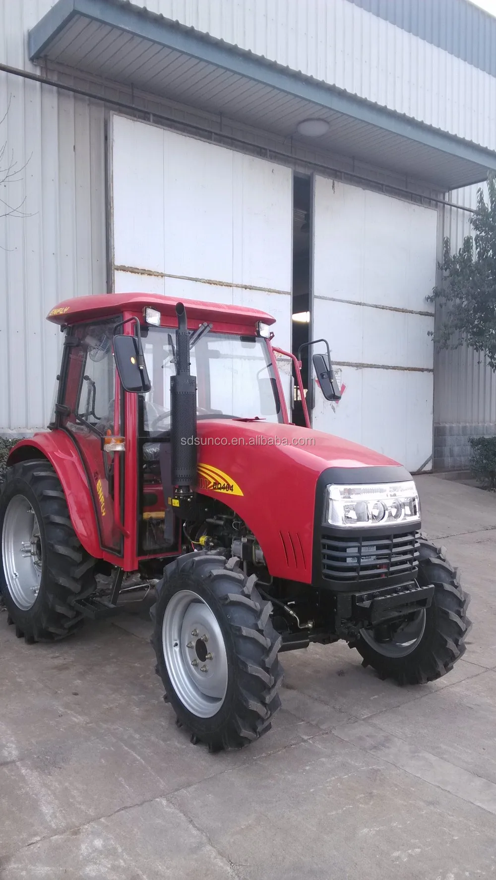 DQ 40 Hp 4WD Compact Tractor with Backhoe Loader - SAMTRA
