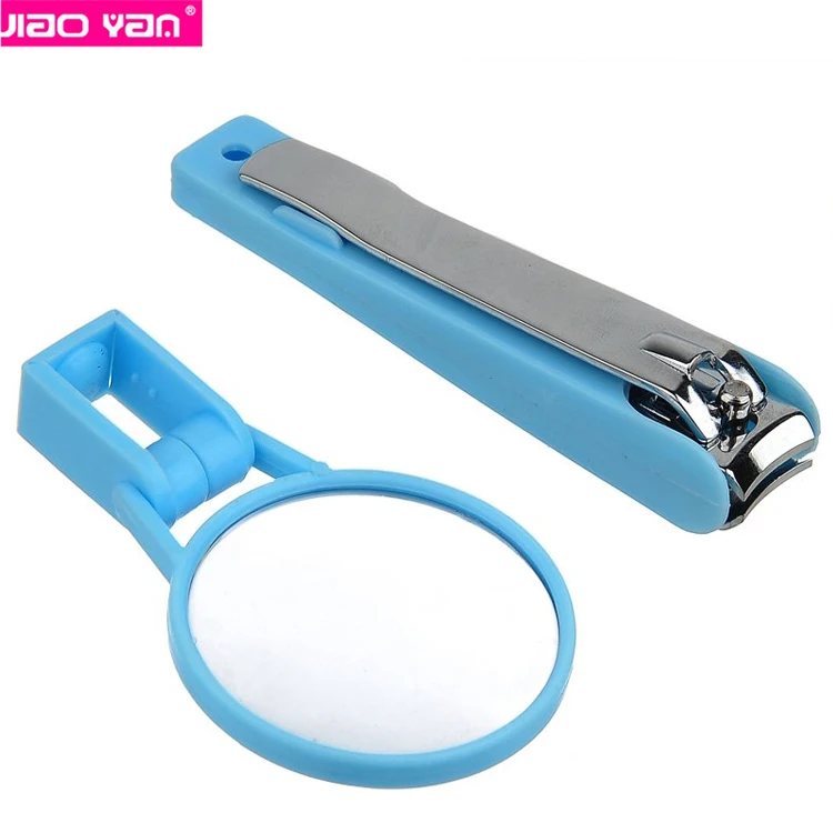 Cute Nail Art Stainless Steel Plastic Nail Clippers With Magnifying ...