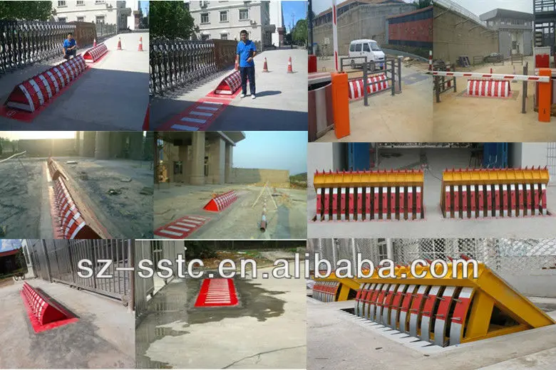 Anti-terrorist Heavy Duty Full Automatic Car Park Galvanized Traffic ...