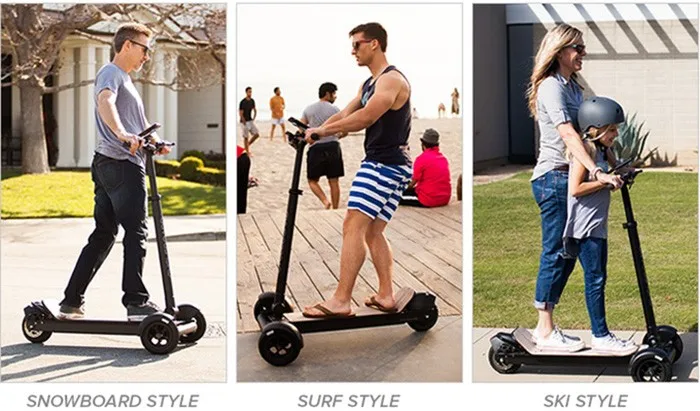 Factory Scooters 3 Wheel Electric Scooter Trike Skateboard 48v Power ...