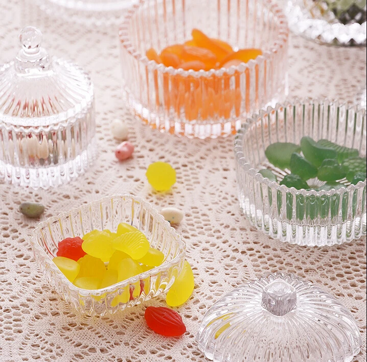 Transparent Favors Mini Design Crystal Sugar Candy Bowl