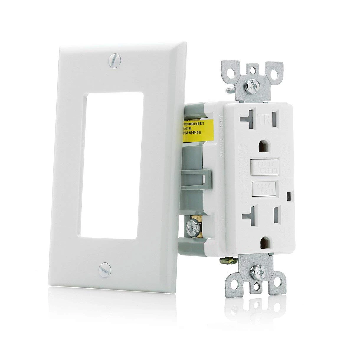 20A 120V GFCI Duplex Receptacle - Reliable and Safe Outlet
