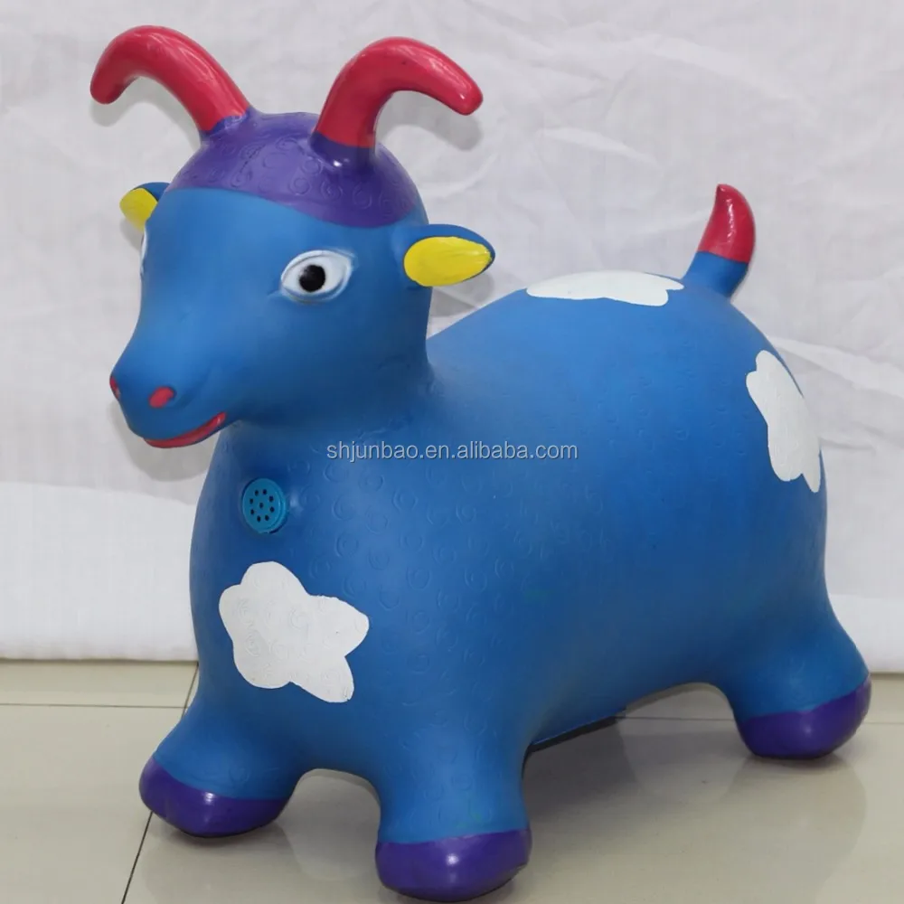 Hot Selling Inflatable Ride-on Jumpy Goat For Kids - Buy Hot Selling ...