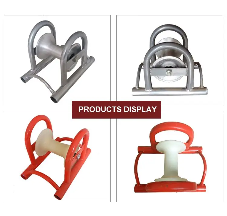 Cable Laying Roller For Underground Cable Installation/ Cable Pulling ...