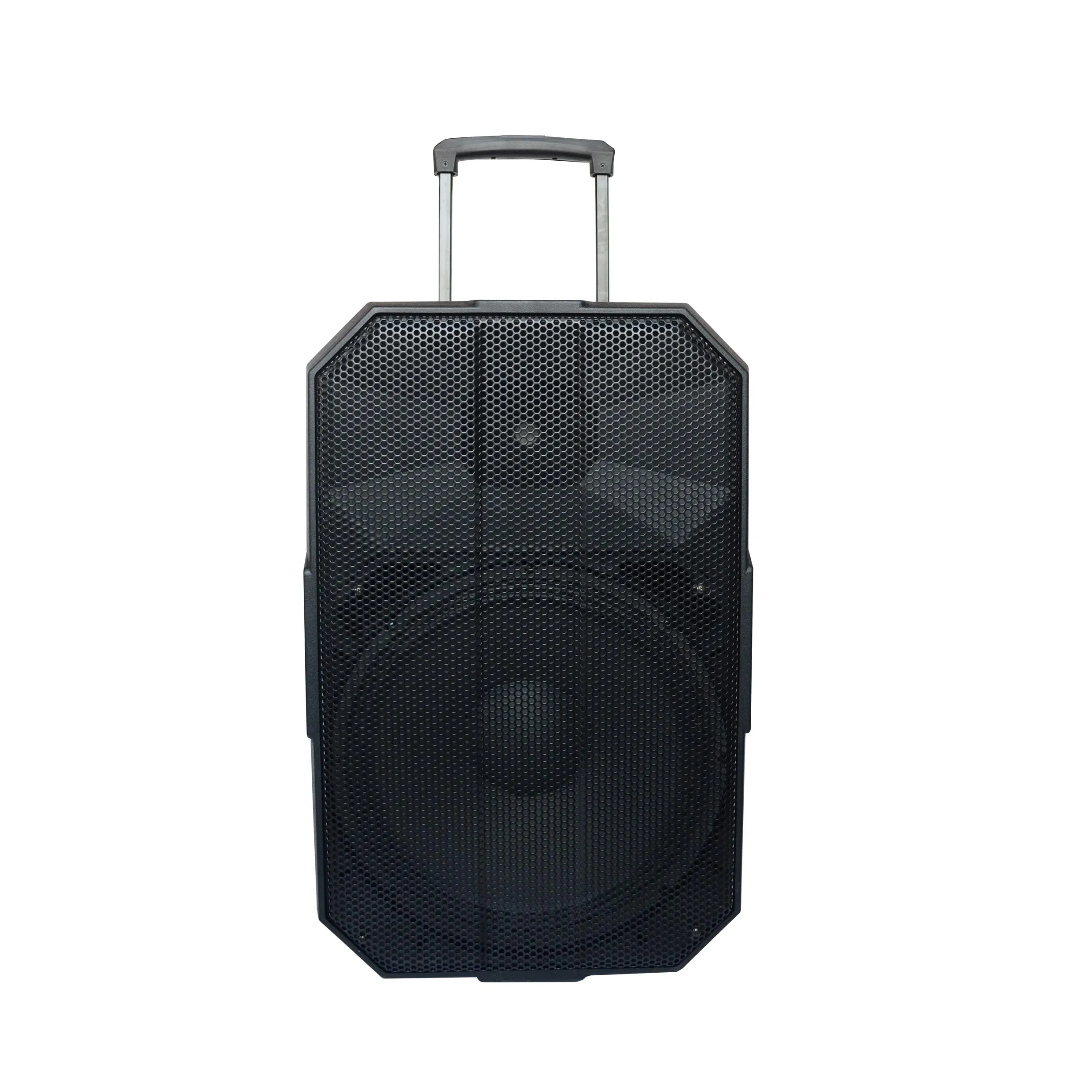 Portable Trolley Battery Powered Active P Audio Speakers Capt15aux 15 ...