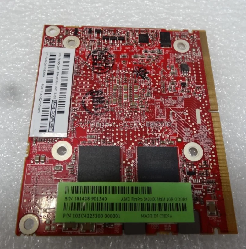 753113-001 752964-001 For Hp Amd Firepro S4000x M5100 2gb Graphics ...