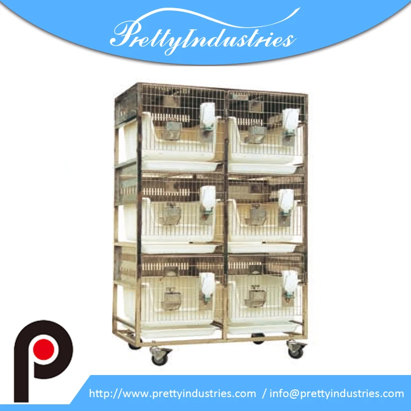 Rb53p-9 Spf 9 Cages 3 Story Laboratory Rabbit Cages - Buy Stainless ...