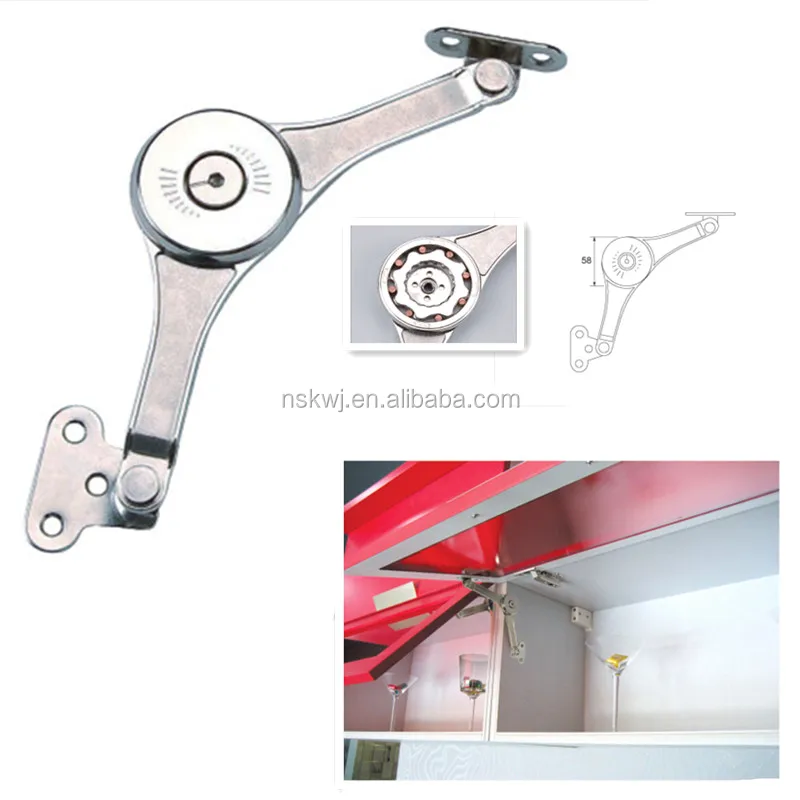 Cabinet Support - Adjustable Soft Closing Pneumatic Piston
