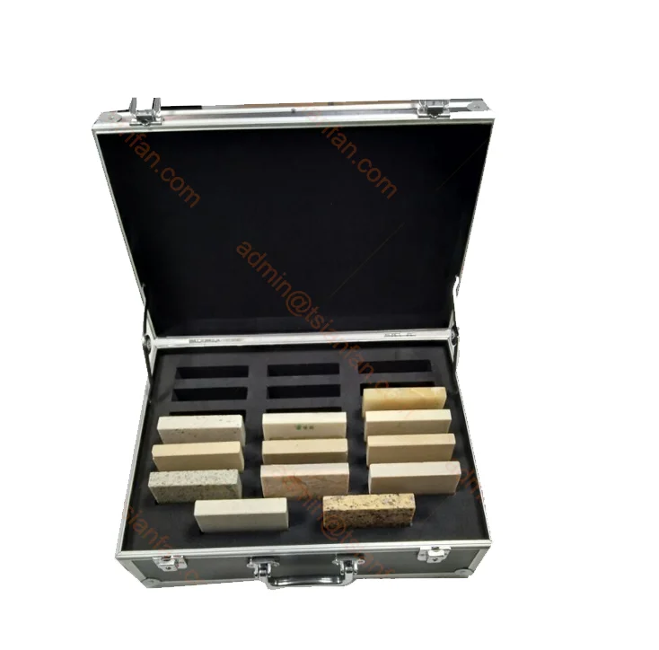 China Manufacturer Tile Handle Quartz Display Stone Sample Box Large ...