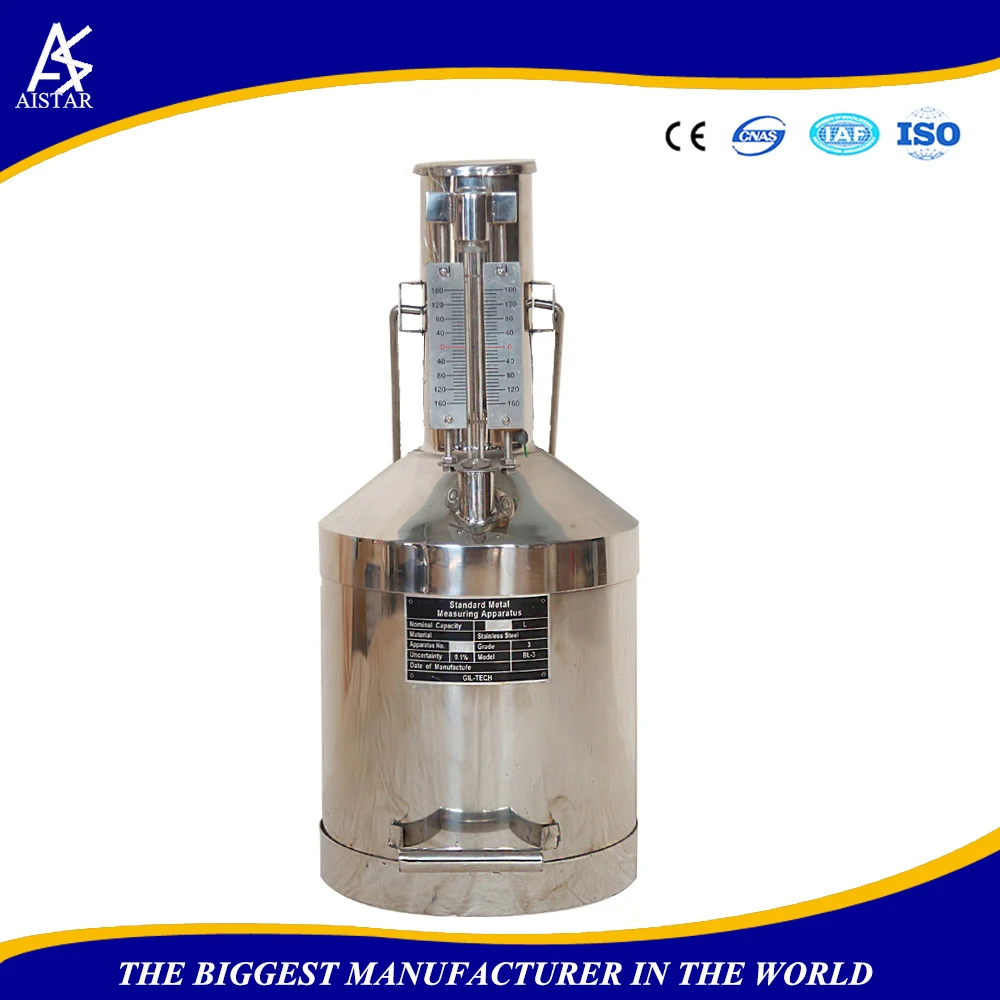 Calibration Measures 50l Tank Prover 10l 20l Measuring Can Used For ...