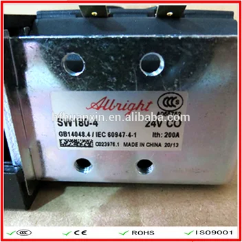Albright Sw180 / Sw180b Recognized Dc Contactors - Buy Multiple ...